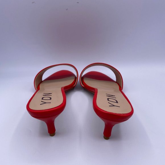 YDN | Shoes | Ydn Comfy Kitten Low Heel Mules Slip On Clog Pumps | Poshmark